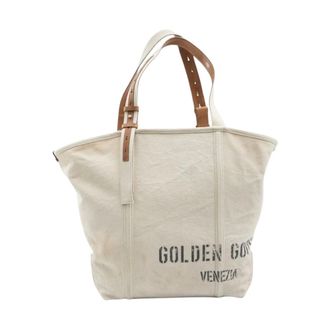 Golden Goose Femme, Sacs, Beige, Taille: ONE Size Tote Bag