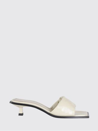 Alohas Sandales &agrave; Talons Femme couleur Cr&egrave;me
