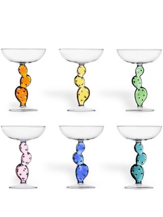 Ichendorf Desert Plants Set 6 Champagne Bowls