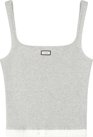 Entire studios Entire Studios, Femme, Tops, Gris, Taille: 40 FR Lounge Tank
