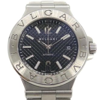 Bulgari Pre-owned Dg40S Armbanduhr - - Pre-owned - Herren - Schwarzk - ONE SIZE