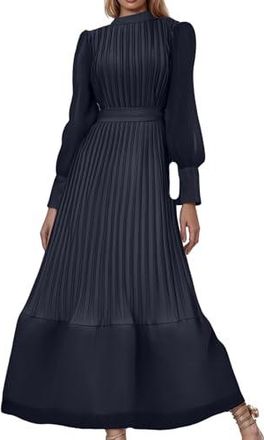 Generic Robe Femme Soiree Robe Cocktail 2025 Robe Longue Plissée Élégante Et Sophistiquée pour Femmerobe de Soirée Robe de Bal