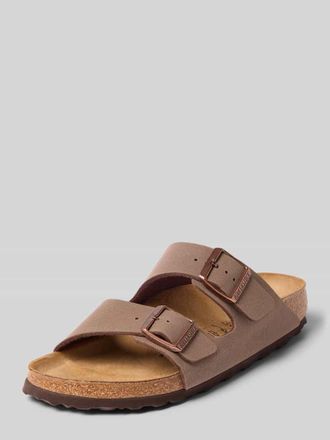 Birkenstock Hausschuhe in Leder-Optik Modell Arizona