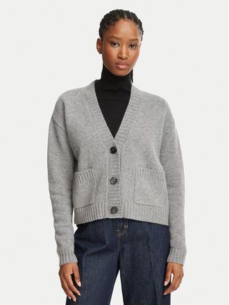 Max Mara Strickjacke Filmato 2625346102 Grau Regular Fit