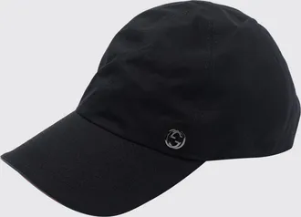 Gucci Casquette de baseball en m&eacute;lange de coton avec monogramme GG et visi&egrave;re rigide