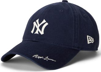 Ralph Lauren Cap aus Baumwolle mit New York Yankees-Stickerei in