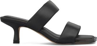 Alma En Pena Alma EN Pena, Femme, Chaussures, Noir, Taille: 38 EU Sandale &agrave; double bride en cuir Nappa