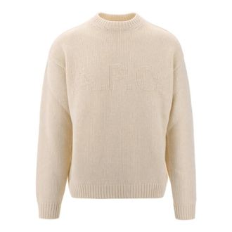 A.P.C. Rundhals-Strickpullover - - Knitwear - Herren - Beige - L