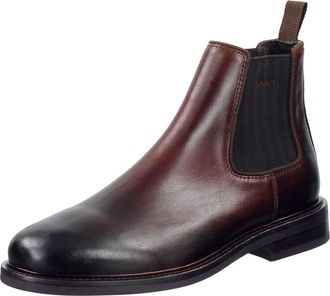 GANT FOOTWEAR Herren ST FAIRKON Chelsea-Stiefel, Dark Brown, 44 EU