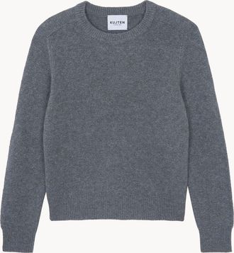 Kujten Pull col rond cachemire, 4 fils - Pull Mira