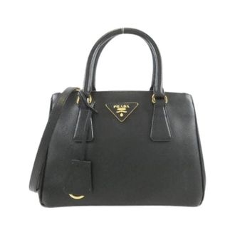 Prada Sac Saffiano Lux doccasion - Femme - Pre-owned - Noir - Taille: ONE Size