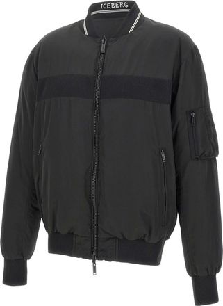 Iceberg Homme, Vestes, Noir, Taille: L Bomber Jacket