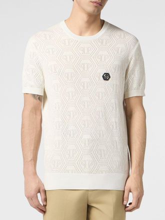 Philipp Plein Pull Homme couleur Blanc