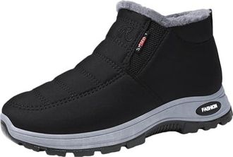 Generic Chaussures orthop&eacute;diques chaudes doubl&eacute;es en peau de mouton imperm&eacute;ables et antid&eacute;rapantes avec soutien de la vo&ucirc;te plantaire, chaussons de marche l&eacute;g