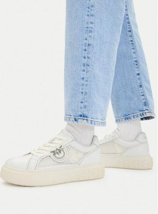 Pinko Sneakers Yoko 33 SS0181 Wei&szlig;