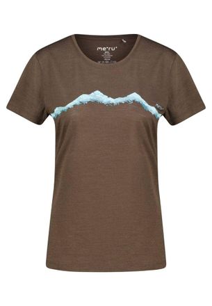 Meru Damen T-Shirt mit Wolle NELAS