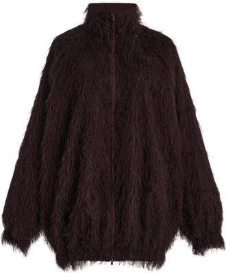Frankie Shop Femme, Vestes, Brun, Taille: 40 FR Baxter Fringed Track Jacket