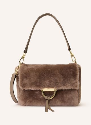 Abro Abro Schultertasche Temi braun