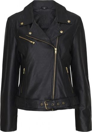 BTF-CPH Lederjacken - - Jackets - Damen - Schwarzk - 2XL
