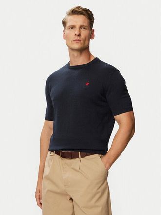 Beverly Hills Polo Club T-Shirt P-SS26M-M436344NVY Dunkelblau Regular Fit