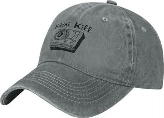Generic Casquette Bikini Kill Logo Mode &agrave; visi&egrave;re Chapeau Homme Femme Casquettes Sports et Loisirs de Plein air Cadeaux