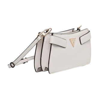 Guess Sac bandouli&egrave;re mini Serenova - Femme - Sacs - Blanc - Taille: ONE Size