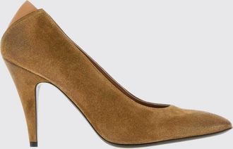 Jil Sander Escarpins slingback Alma en daim &agrave; talon haut