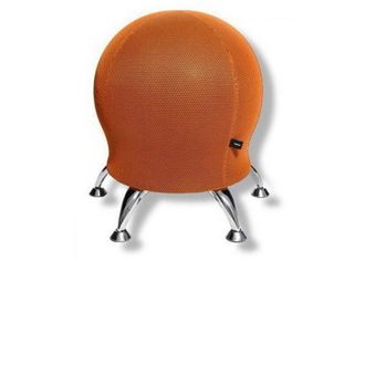 Topstar Topstar Wellnessstuhl/Sitzball/Hocker SITNESS 5 Stoff orange Chrom