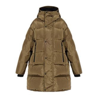 Dsquared2 Langer Daunenmantel - - Coats - Damen - Gr&uuml;n - XS