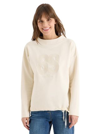 Cecil Shirt mit Stickerei Pearl beige XXL