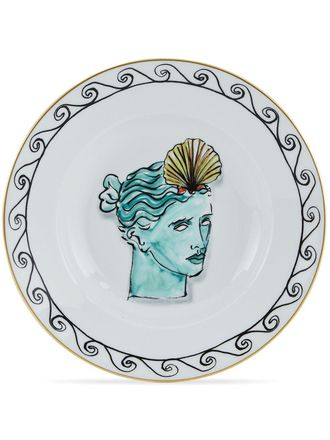Ginori 1735 assiette &agrave; soupe Viaggio di Nettuno - Blanc