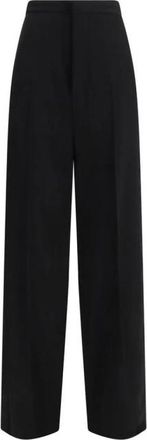 Balenciaga Weite Baumwollhose - - Trousers - Damen - Schwarzk - 2XS