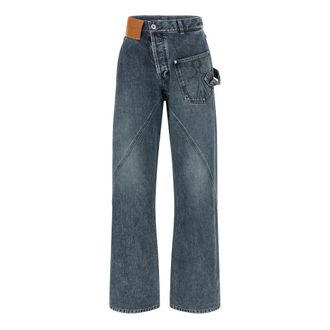 J.W.Anderson Twisted Workwear Jeans - - Jeans - Damen - Blau - W24