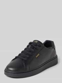 HUGO BOSS Sneaker aus Rindsnappa mit Logo-Details