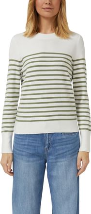 s.Oliver Gestreifter Pullover aus Viskosemix
