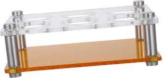 Valiclud Schnapsglashalter Fach Stabiles Serviertablett für Gläser Sicherer Becherhalter Bar Zubehör für Party Club Zuhause Platzsparend Einfach zu Reinigen