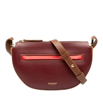 Burberry Pre-owned Mini Olympia Crossbody Bag - Femme - Pre-owned - Rouge - Taille: ONE Size