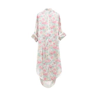 Acne Studios Gebl&uuml;mtes Hemdblusenkleid - - Dresses - Damen - Mehrfarbig - XS