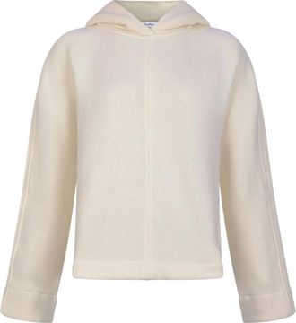 Max Mara Femme, Sweatshirts et sweats &agrave; capuche, Blanc, Taille: 36 FR Cotton Jersey SweaT-shirt