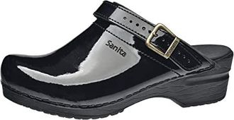 Sanita Freya | Sabots Ouvert | Produit Original Fabriqué à la Main pour Femme | Assise Plantaire de Forme Anatomique avec Mousse Souple | Bride de Talon régl