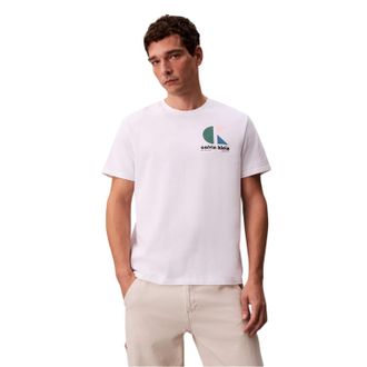 Calvin Klein T-Shirt f&uuml;r Herren, Jersey (Brillantes Wei&szlig;)