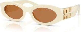 Miu Miu Damen, Accessories, Beige, 54 MMGr&ouml;&szlig;e