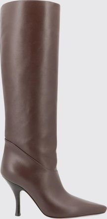 PARIS TEXAS Kniehohe Lederstiefel mit Stilettoabsatz