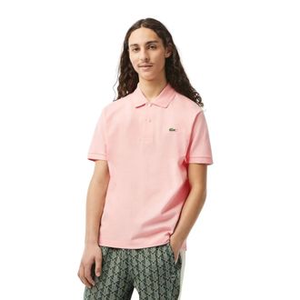 Lacoste Homme, Tops, Rose, Taille: XL Polo Piqu&eacute;