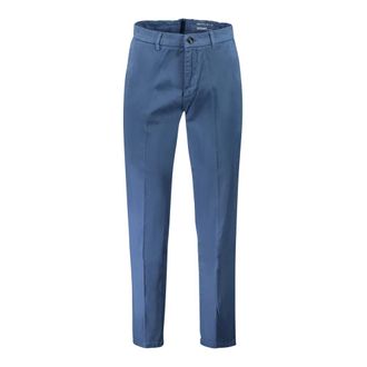 North Sails Blaue Slim Fit Hose mit Stickerei - - Trousers - Herren - Blau - W33