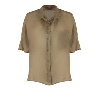 Fisico Damen, Blusen & Hemden, Braun, XSGr&ouml;&szlig;e