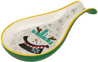 Egan Löffelablage Weihnachten Schneemann 21 cm x 10 cm