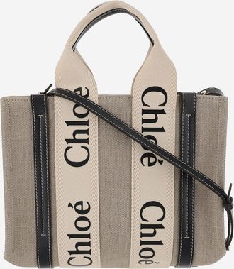 Chlo&eacute; Petit sac fourre-tout en lin Woody
