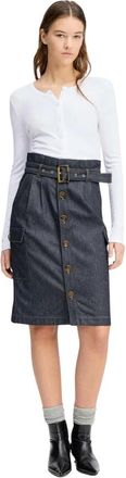 Munthe Femme, Jupes, Bleu, Taille: 44 FR Denim Skirts