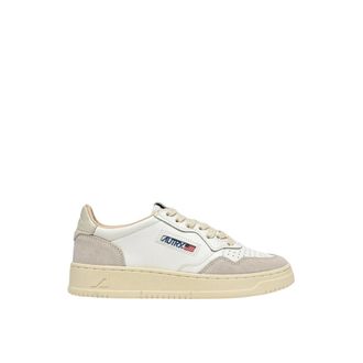 Autry Femme, Chaussures, Blanc, Taille: 39 EU Medalist Low Baskets